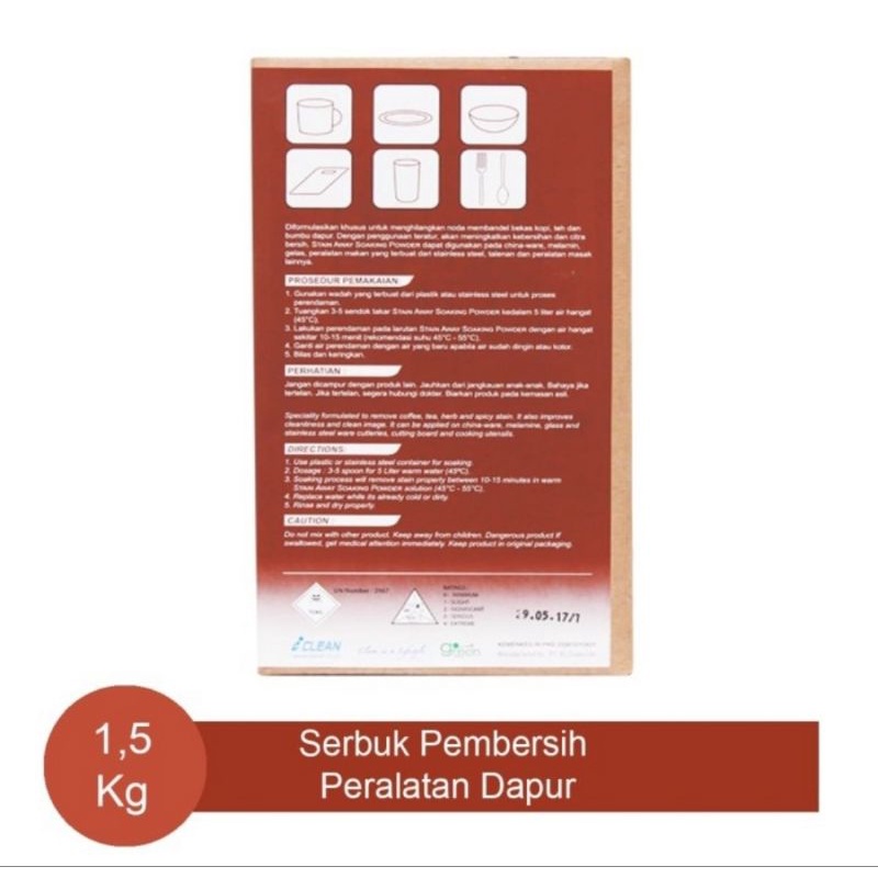 Jual Stainaway soaking powder 1.5kg | Shopee Indonesia