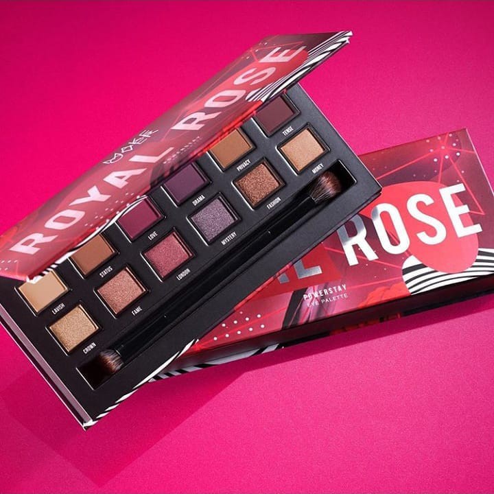Jual Make Over Eyeshadow Palette Royal Rose | Shopee Indonesia