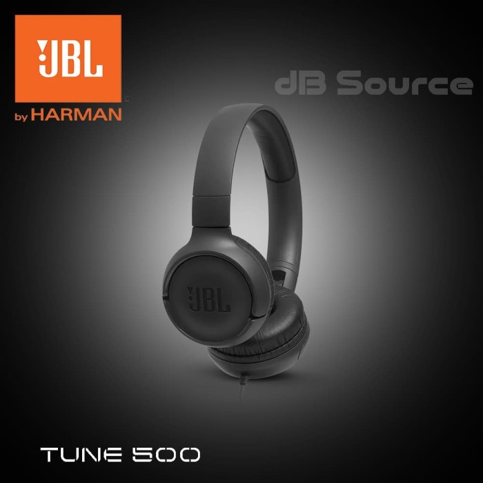 Jual JBL Tune 500 Wired On-Ear Headphones / JBL T500 BEST SELLER ...