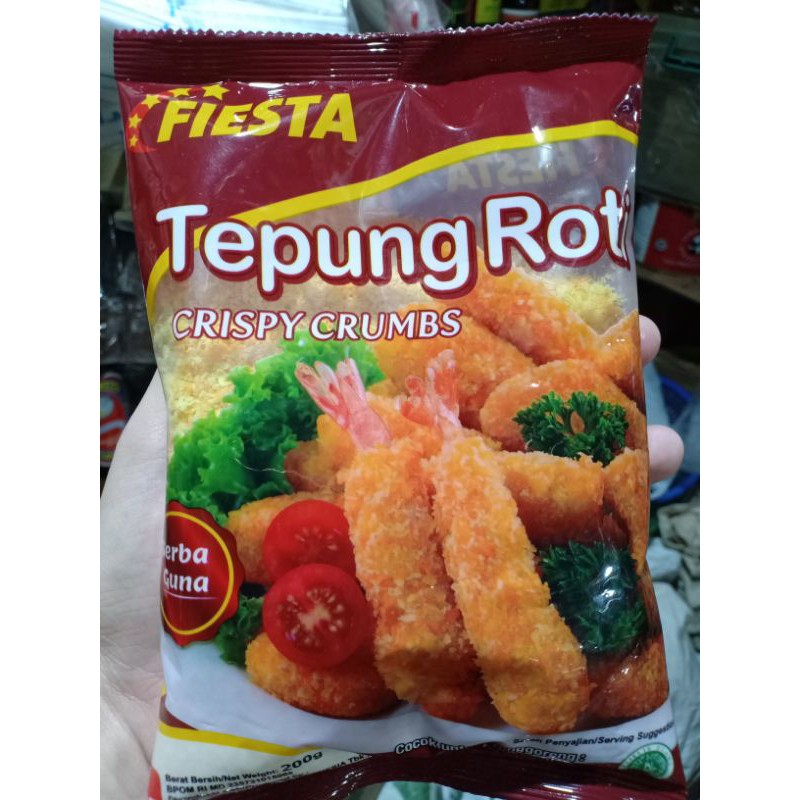 Jual Tepung Roti / Crispy Crumbs Fiesta 200gr | Shopee Indonesia