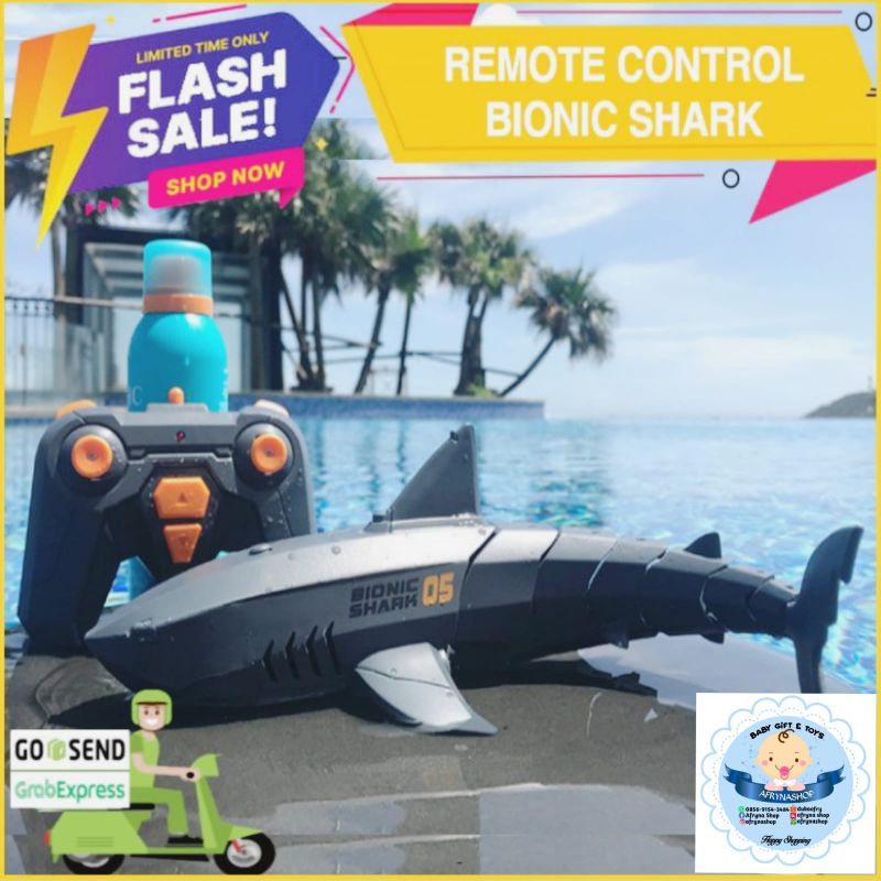 Jual Bionic shark remote control ikan hiu RC | Shopee Indonesia
