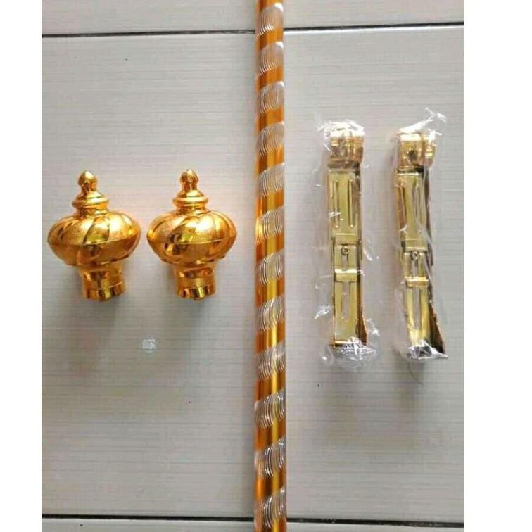 Jual [Bayar ditempat] GAGANG GORDENG 1M PLUS MAHKOTA / GAGANG GORDENG ...