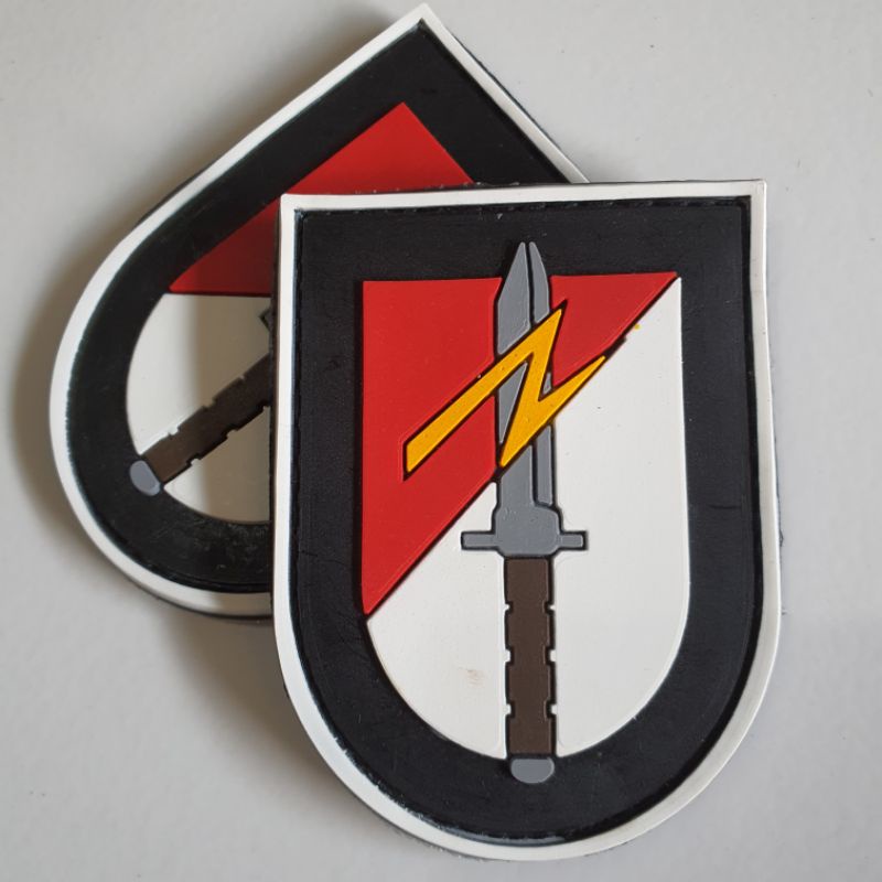 Jual patch rubber logo raider tni ad - tempelan emblem karet velcro ...