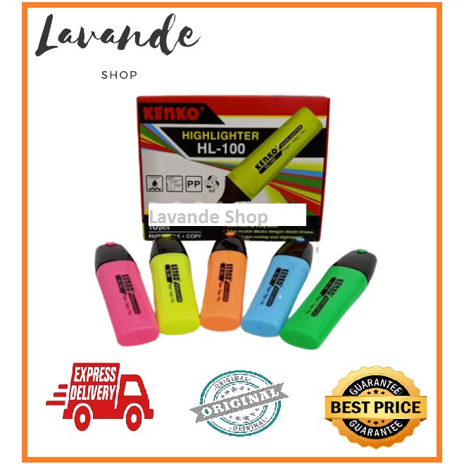 Jual HIGHLIGHTER KENKO HL 100 ECERAN | Shopee Indonesia