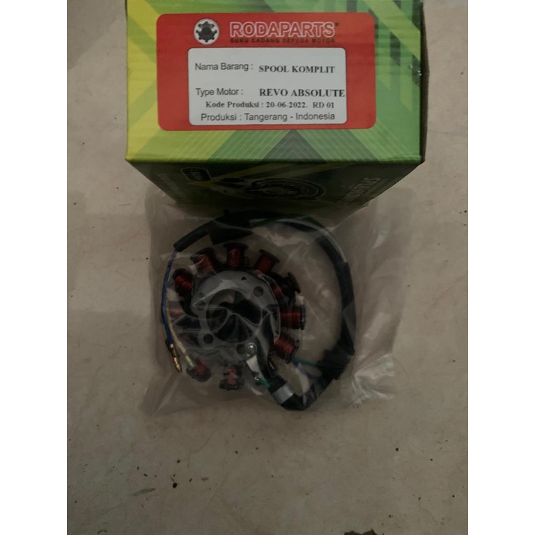 Jual spool komplit spull komplit assy stator assy revo absolute RODAPARTS | Shopee Indonesia