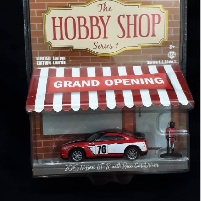 Jual Greenlight Hobby Shop Nissan GT-R with driver | Shopee Indonesia