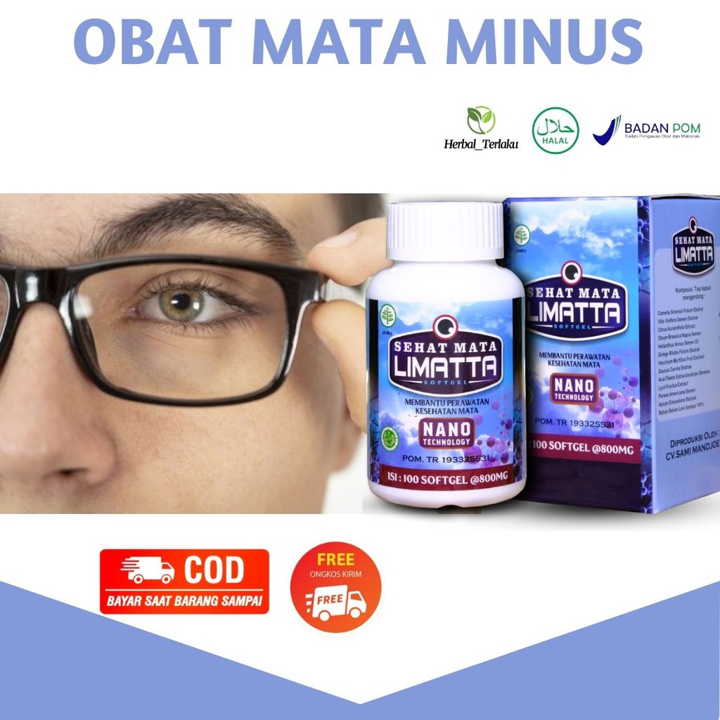 Jual Obat Herbal Mata Minus - Rabun Jauh - Penglihatan Buram ...