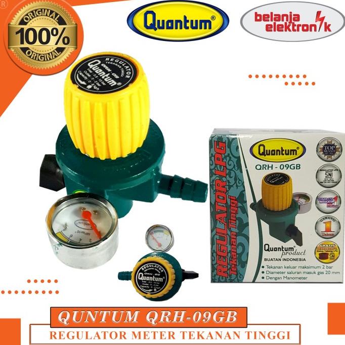 Jual REGULATOR GAS QUANTUM QRH-09 METER TEKANAN TINGGI | Shopee Indonesia