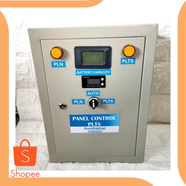 Jual paket lengkap box panel PLTS otomatis 3000W with ATS LVD panel ...