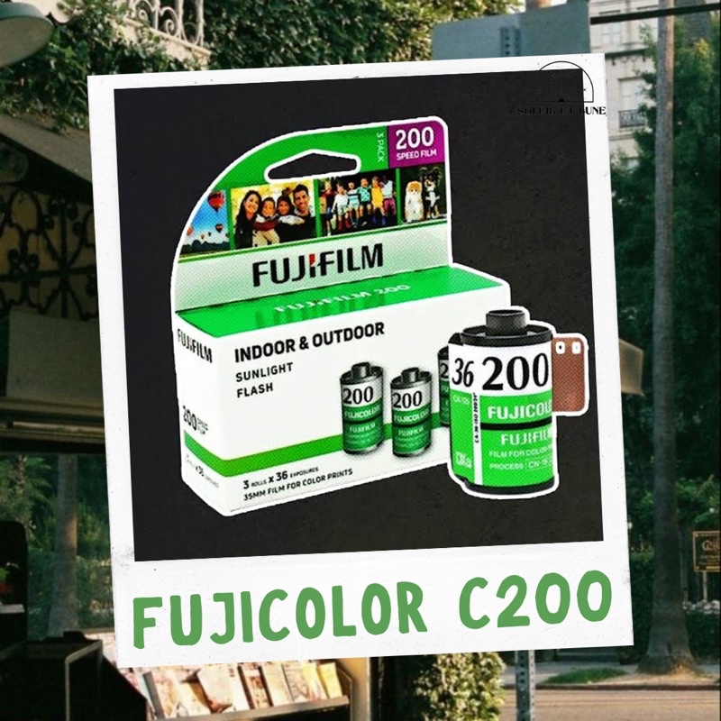 Jual Fujifilm Fujicolor C200 - Roll Film 35mm, ISO 200, 36exp | Shopee ...