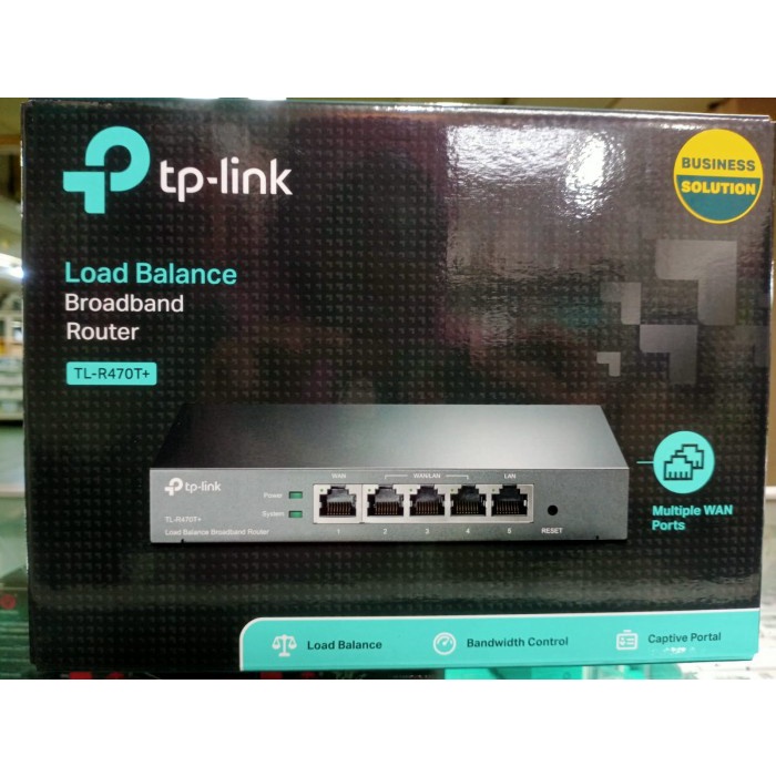 Jual TP-LINK Load Balance Broadband Router TL-R470T+ | Shopee Indonesia