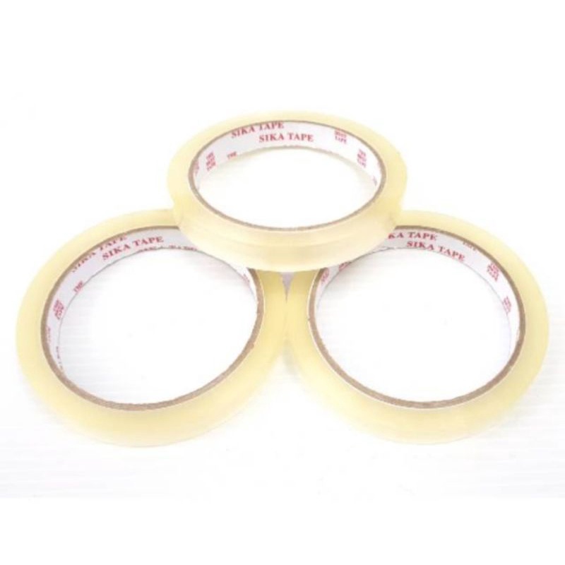 Jual ISOLASI SELOTIP SIKA 12 MM BENING | Shopee Indonesia