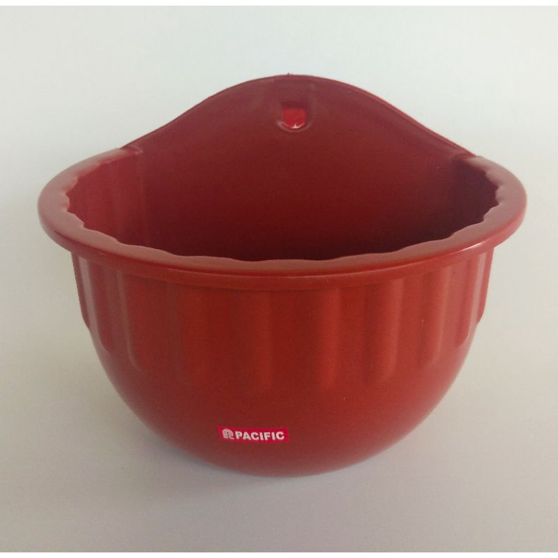 Jual Pot tempel 22 Merah Bata Pacific/Pot dinding murah | Shopee Indonesia