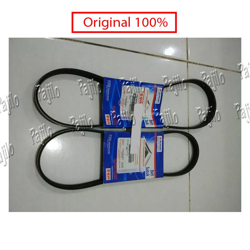 Jual ORI 1SET Sabuk tali kipas karet FANBELT Fanbel Penbel AC Dinamo Motor Waterpump SUZUKI ...