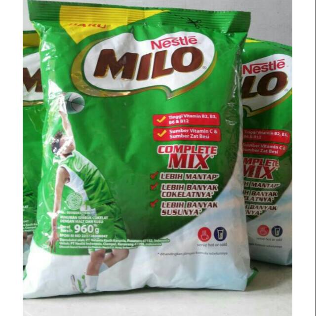 Jual Turun Harga Milo Profesional Complete Mix 960 gr | Shopee Indonesia