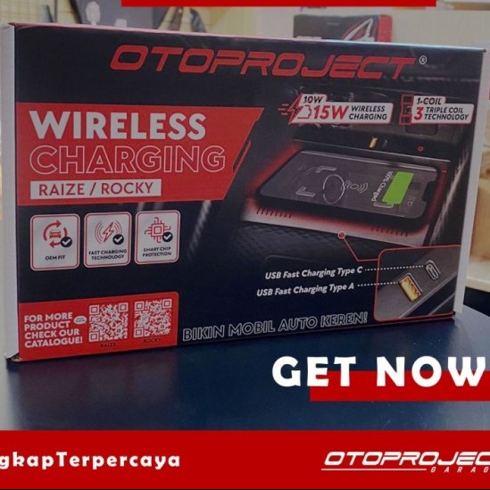 Jual Wireless Charging All New Raize + 2 USB Fast Charging Type C ...