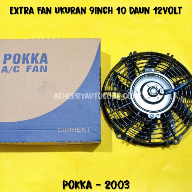 Jual /////] Extra Fan universal Ukuran 9inch 10 Daun 12volt 80watt ...