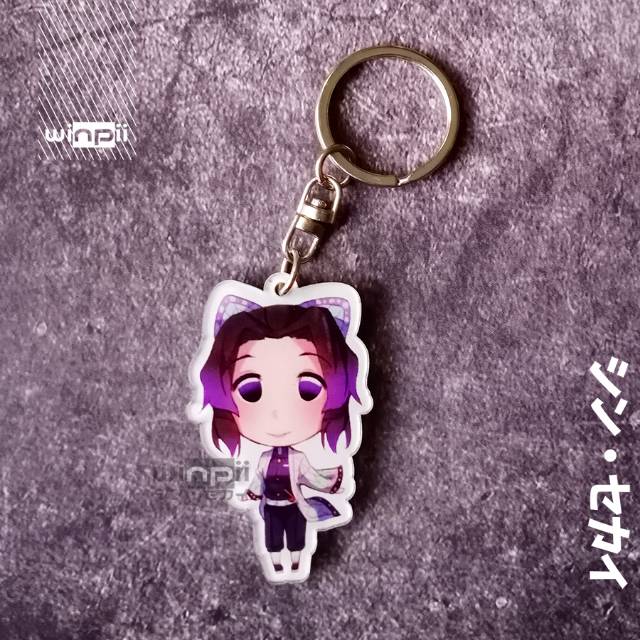 Jual Keychain Akrilik Shinobu Kocho Anime Kimetsu No Yaiba | Shopee ...