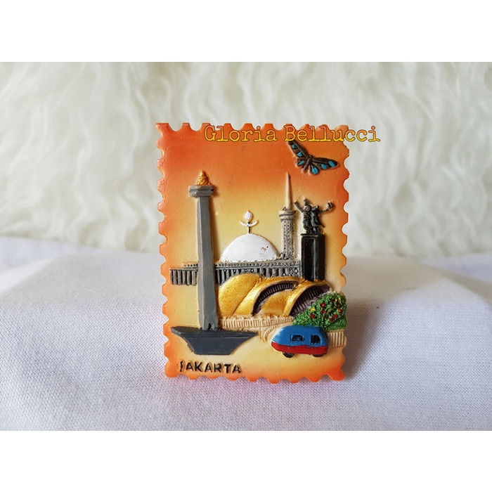 Jual SOUVENIR TEMPELAN MAGNET JAKARTA MONAS INDONESIA ~ spg1880 ...