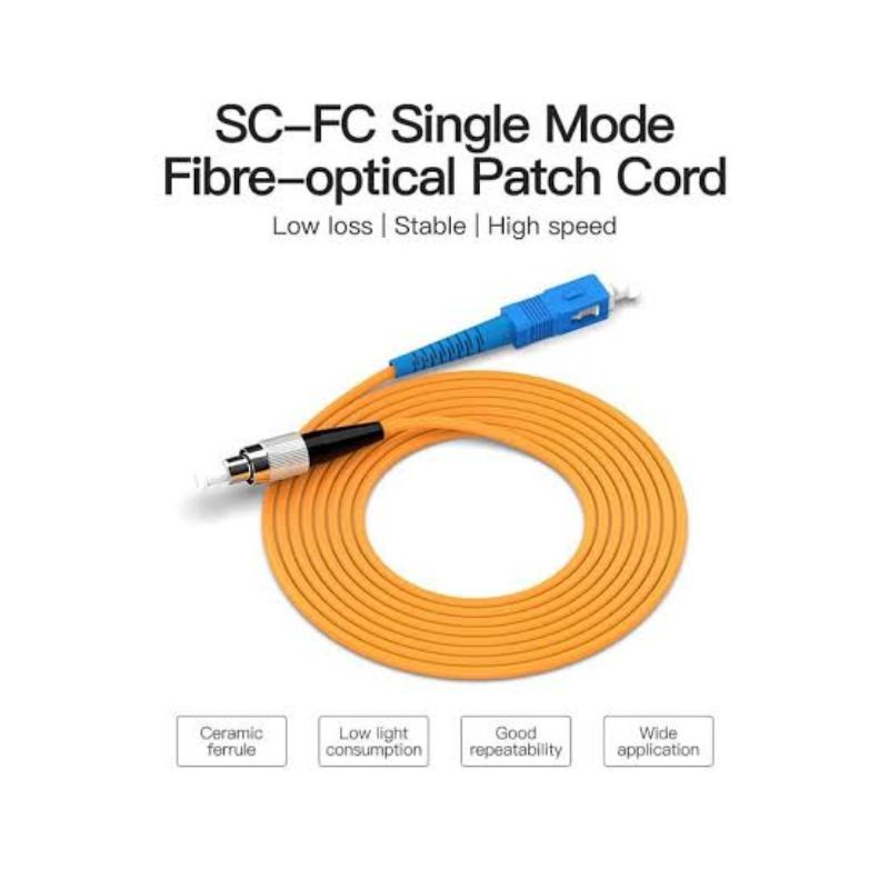 Jual 3m Patchcord FC Upc - SC Upc Fiber Optic Patch Cord FC-LC Patch ...