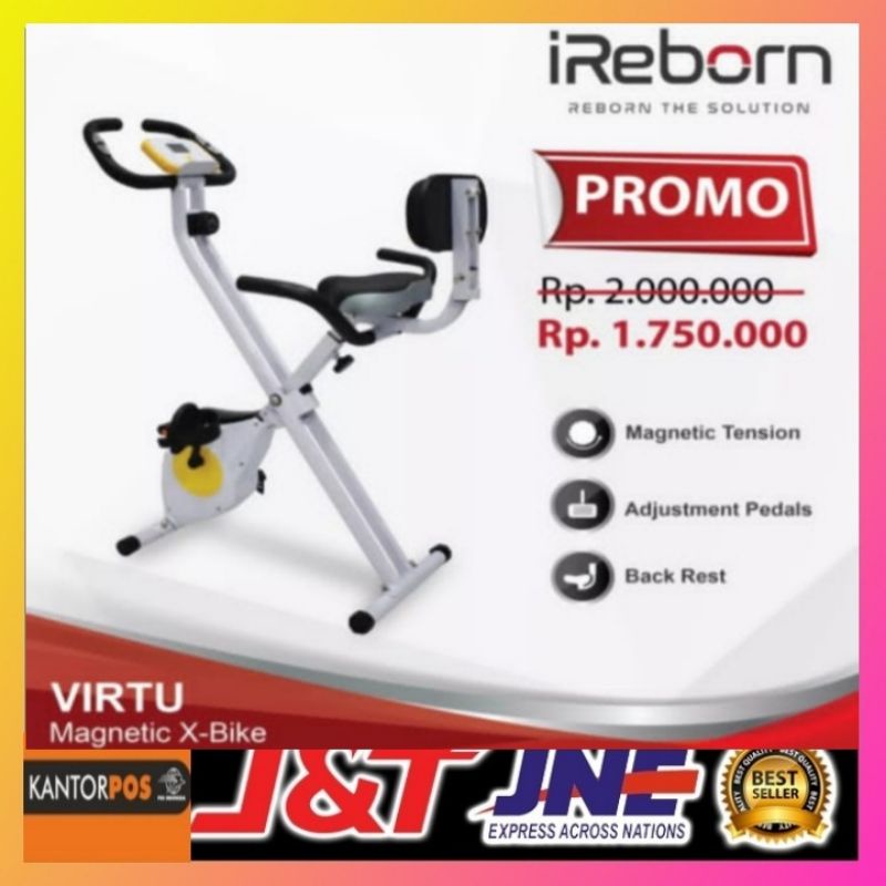 Jual magnetic-x bike-virtu ireborn(original)magnetik-x bike-gym-fitnes ...