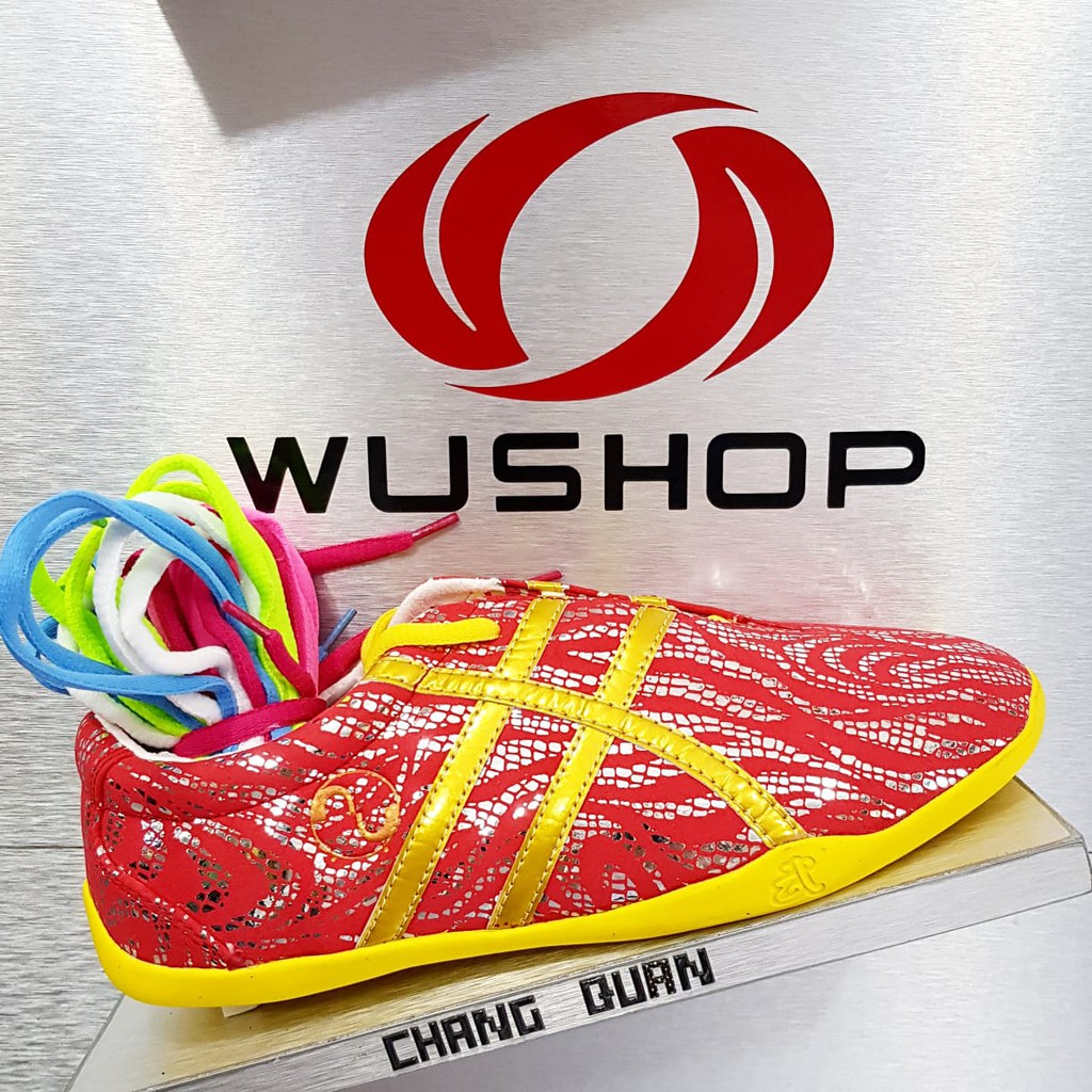 Jual Sepatu Wushu Wuyeah Terbaru Warna Merah | Shopee Indonesia
