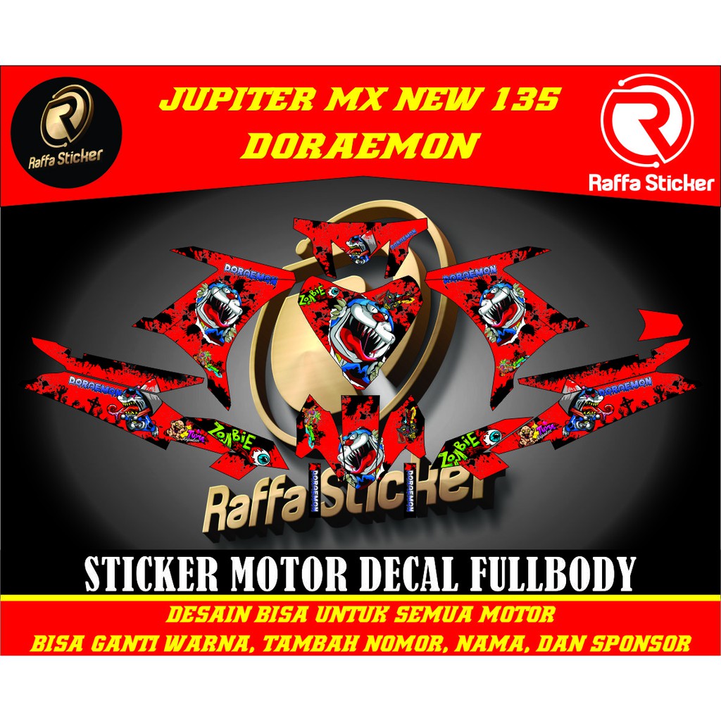 Jual stiker jupiter mx new decal jupiter mx 135 decal jupiter mx new ...