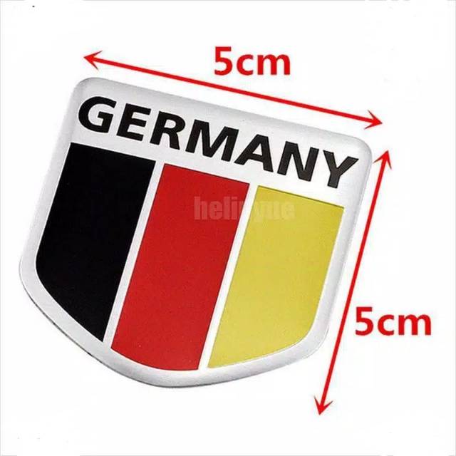 Jual Stiker Bendera Jerman-Emblem Bendera Jerman-Logo jerman-Bahan ...