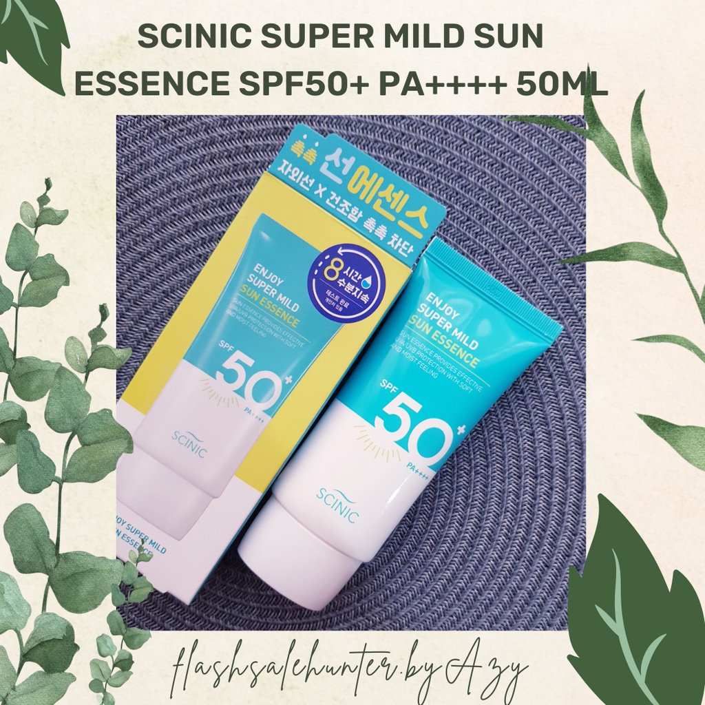 Jual [Normal Price : 199k] Scinic Enjoy Super Mild Sun Essence SPF50 ...
