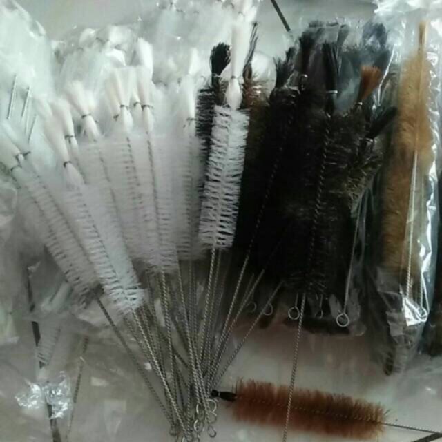 Jual Brus tabung hitam/brush tabung putih/sikat tabung reaksi/brush ...