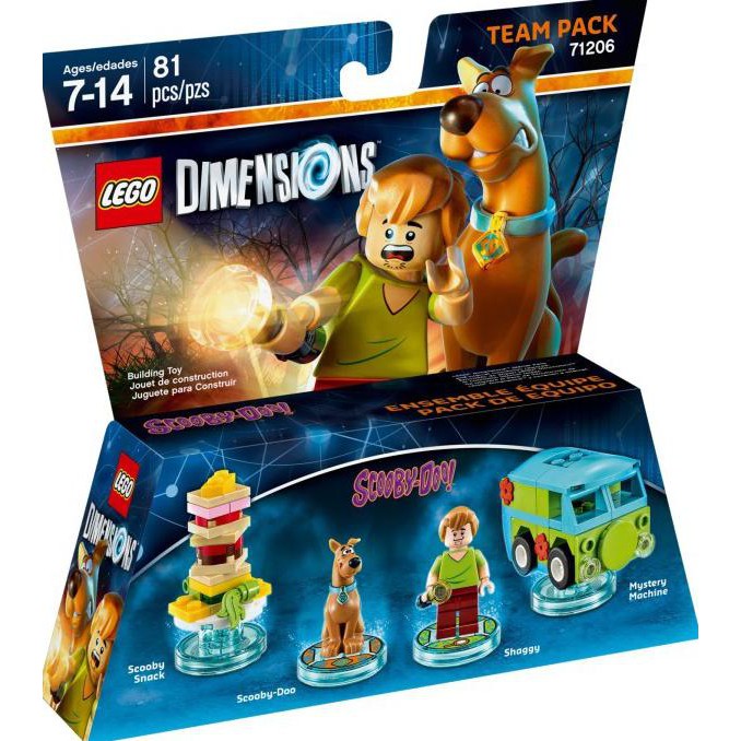 Jual Bagus Lego 71206 Dimensions Team Pack: Scooby-Doo Terlaris ...