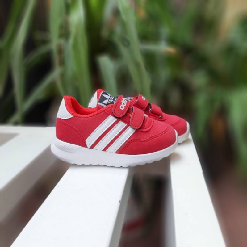 Jual SEPATU ANAK ADIDAS MERAH PREMIUM HIGH QUALITY SEPATU JOGGING ANAK ...