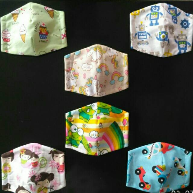 Jual Masker anak 2 layer (Pesanan Umi Tifa) | Shopee Indonesia