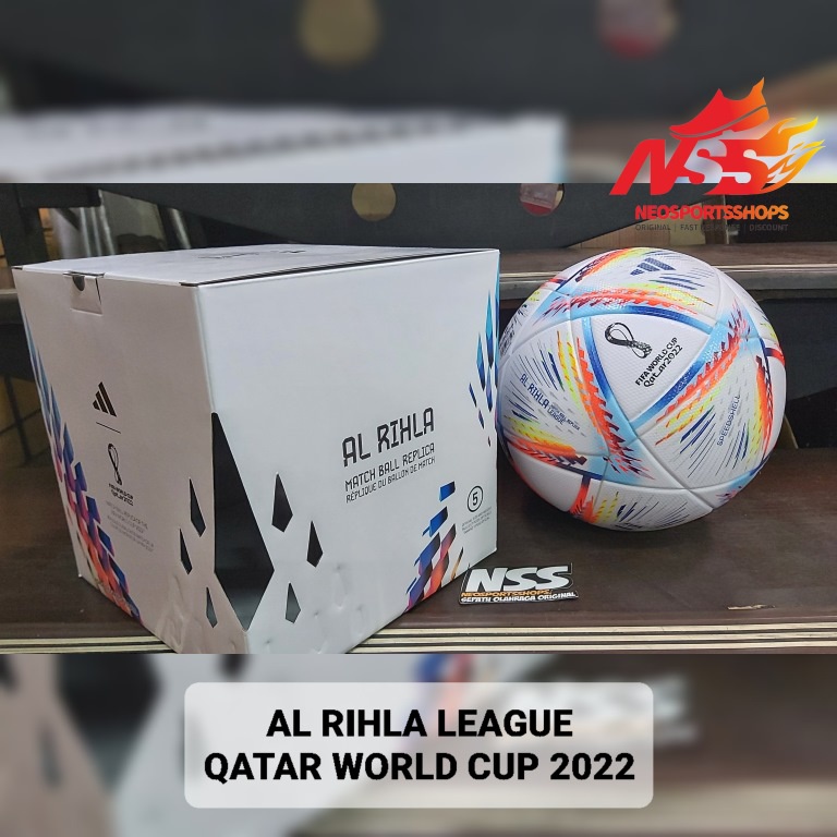 Jual Bola Sepak Adidas AL RIHLA League World Cup Qatar 2022 Original ...