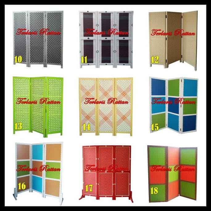 Jual Sketsel / Partisi Ruangan 3 Pintu / Pembatas Ruang Flatwhite77 ...