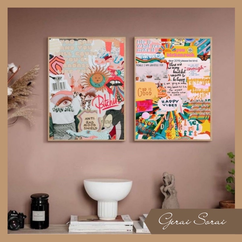Jual [Hiasan Dinding] AESTHETIC RANDOM PICT WALL DECOR | Shopee Indonesia