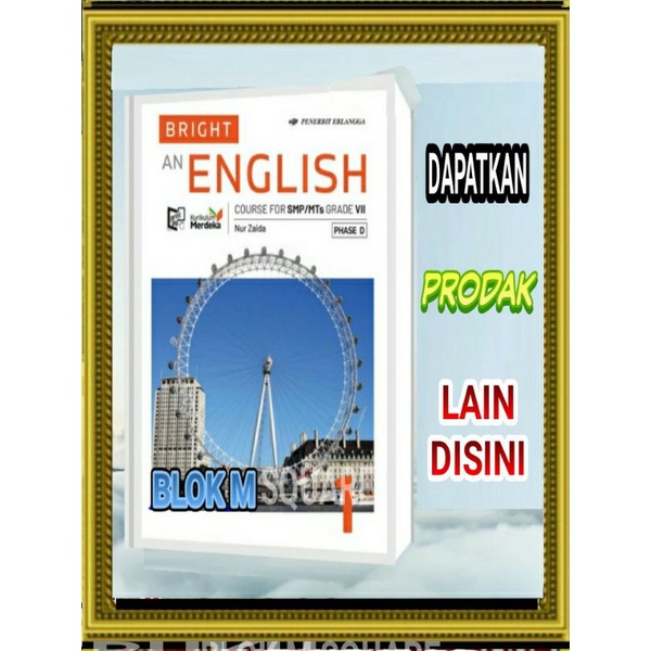 Jual Buku Bright An English Buku Bahasa Inggris Smp Kelas 1 Vii 7