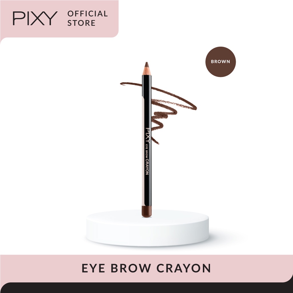 Jual PIXY Eyebrow Crayon Brown - Pensil Alis | Shopee Indonesia