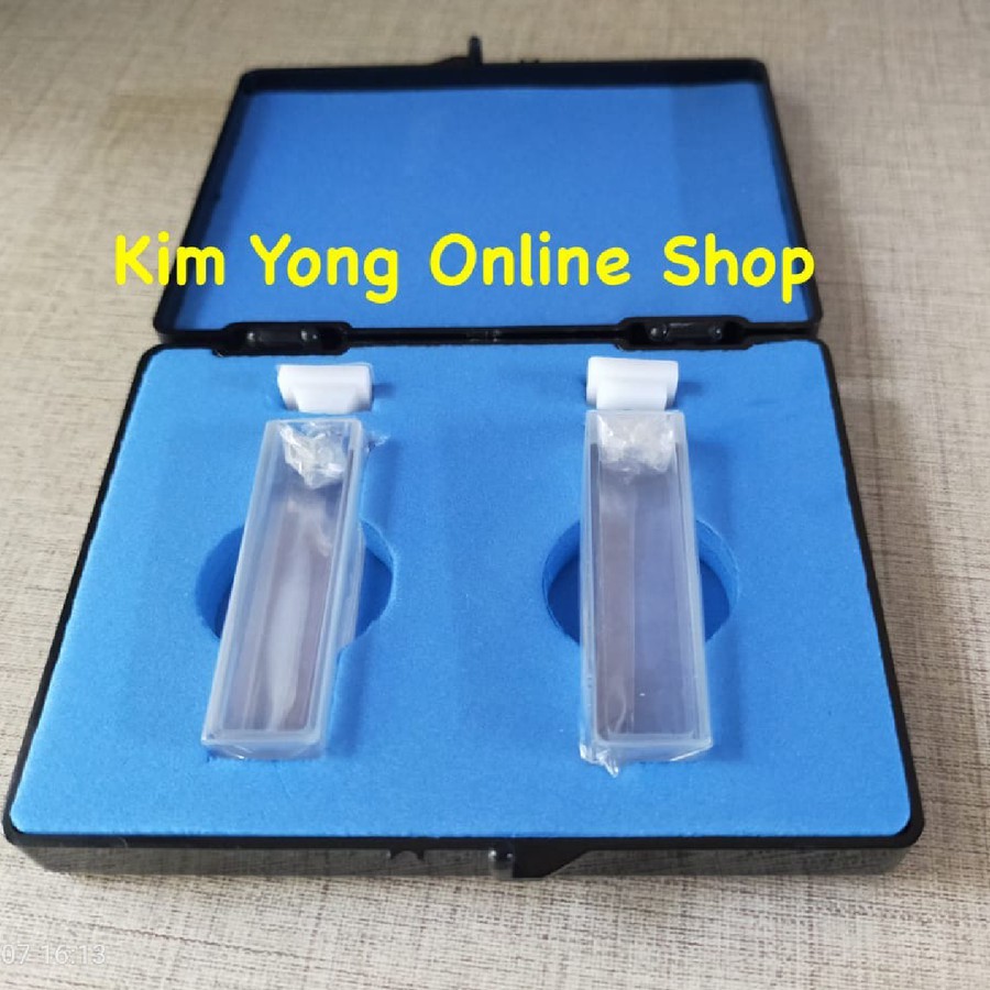 Jual Kuvet Kuarsa Spektrofotometer UV-Vis 1 boks isi 2 pcs - Murah ...
