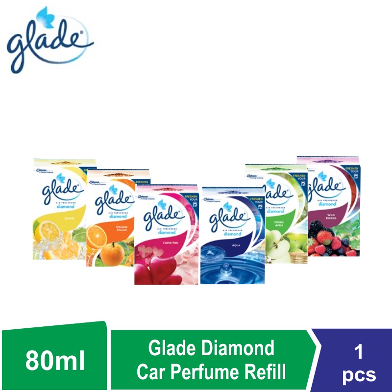 Jual Glade Diamond Car Perfume Refill 80 ml | Shopee Indonesia