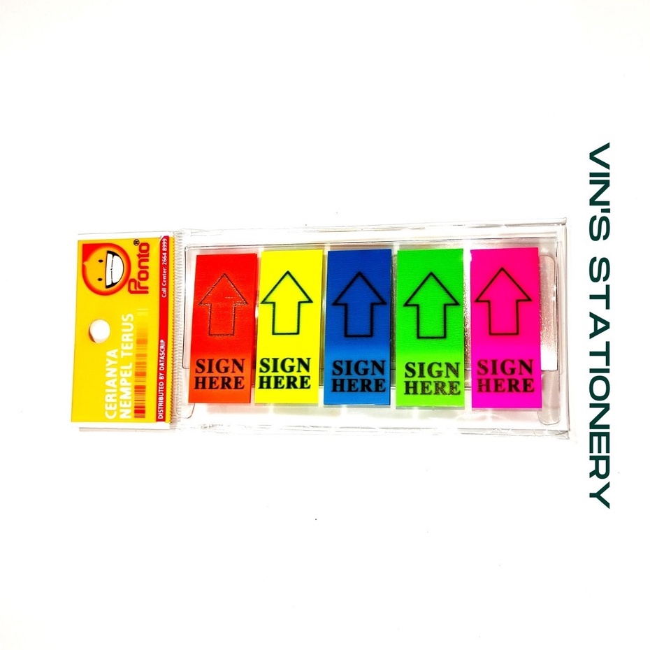 Jual Sticky Note / Sign Here Pronto | Shopee Indonesia