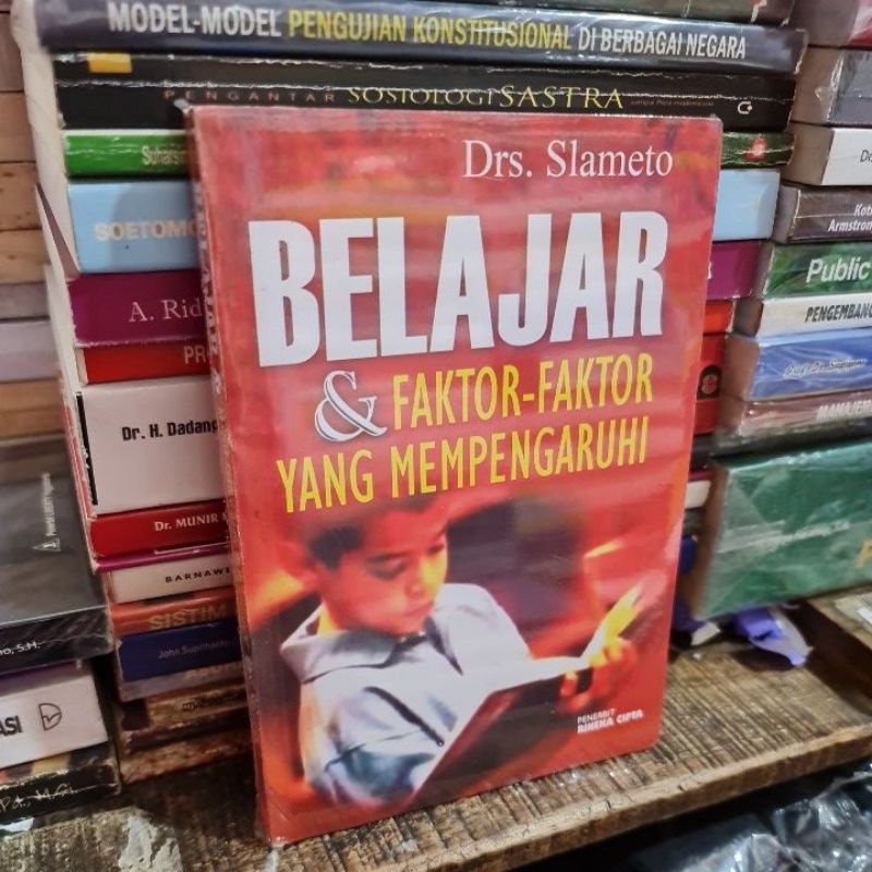 Jual Belajar dan faktor faktor yang mempengaruhi by Drs Slameto | Shopee Indonesia