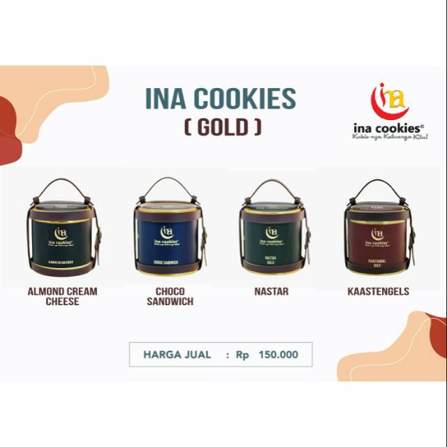 Jual Ina Cookies Gold | Shopee Indonesia