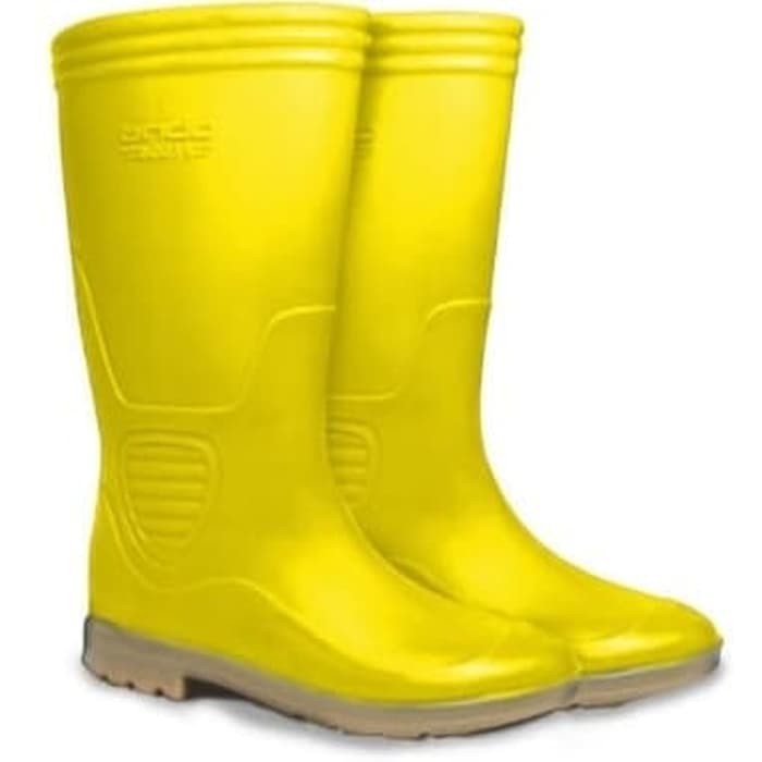Jual Sepatu Boot Ando Kuning Sepatu Proyek Ando Kuning | Shopee Indonesia
