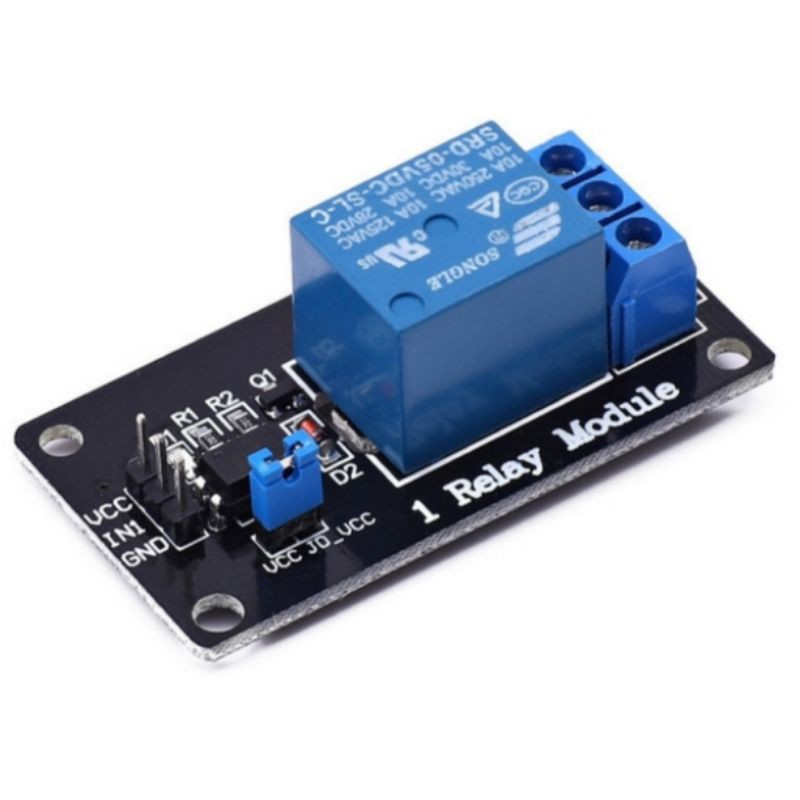 Jual Module Relay 5Vdc 1 channel Optocoupler relay output | Shopee ...