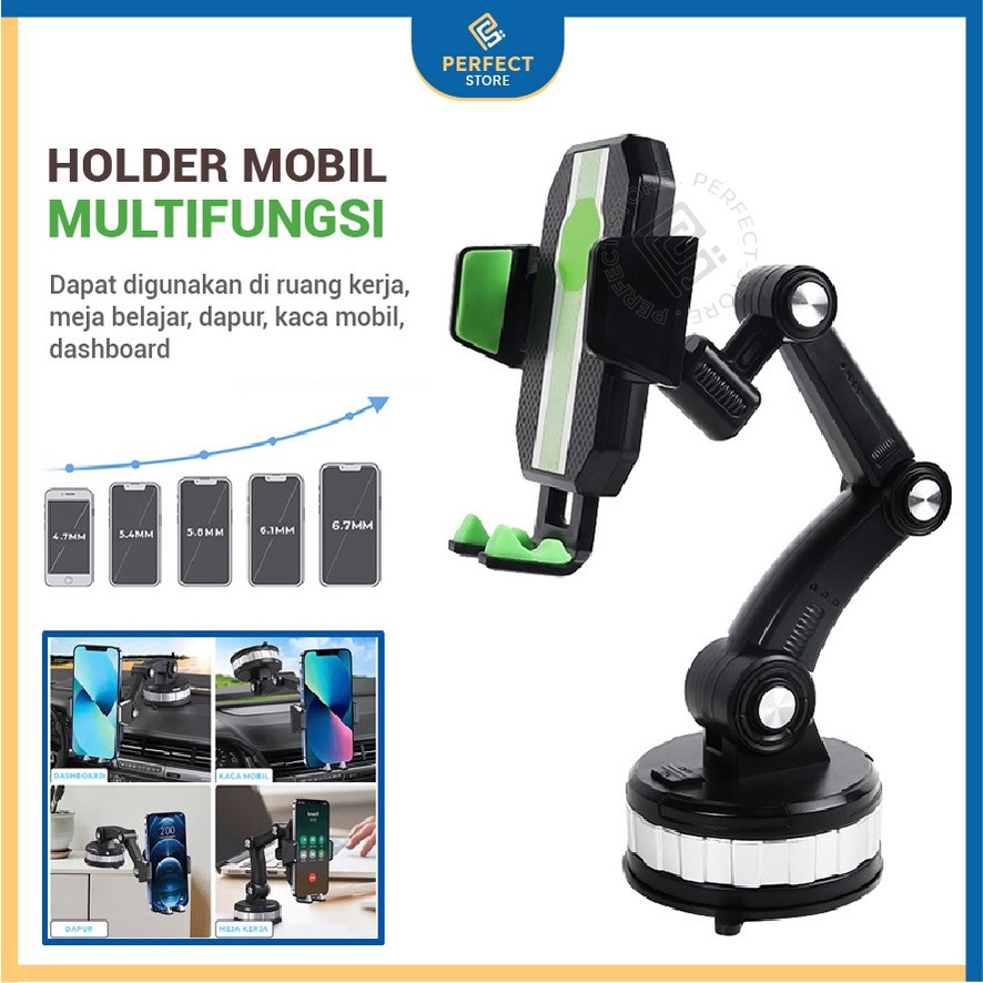 Jual Holder Mobil Dudukan Handphone 4IN1 Universal Dashboard Dan Kaca ...