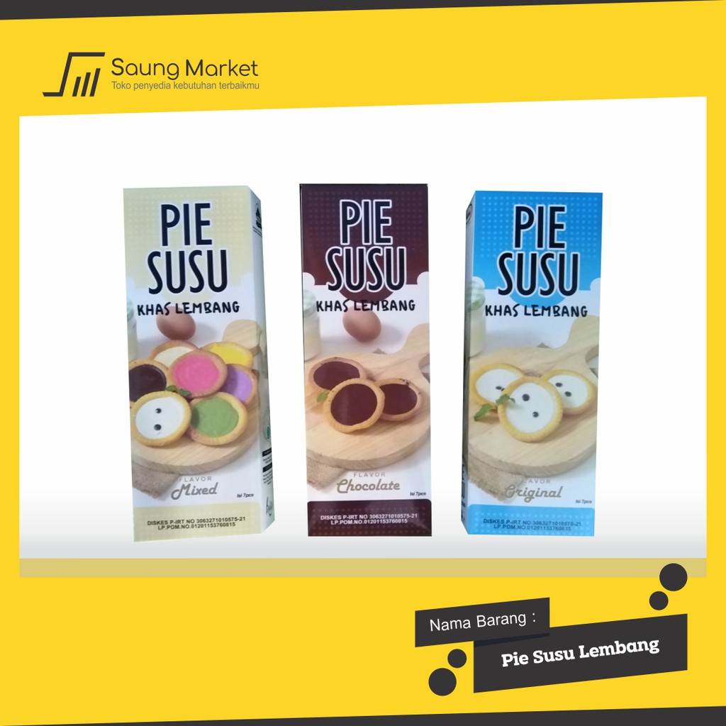 Jual PIE SUSU LEMBANG | Oleh Oleh | Bandung | Shopee Indonesia
