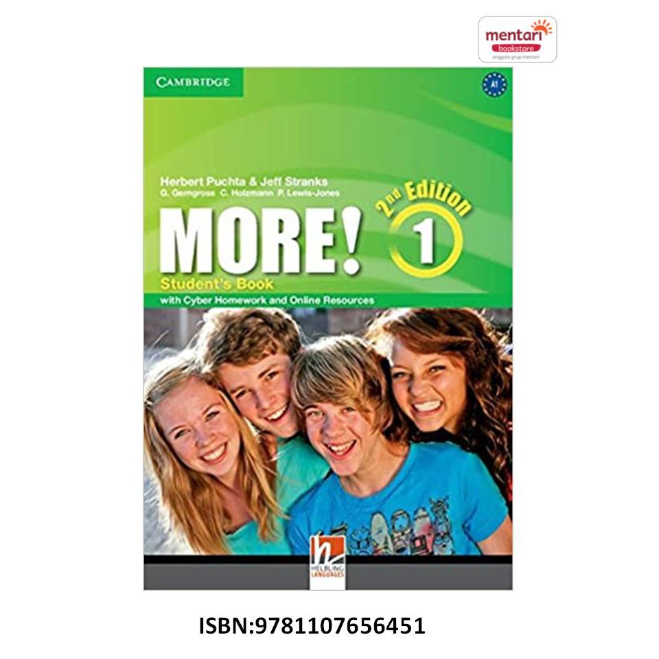 Jual More! Level 1 Student's Book with Cyber Homework and Online ...