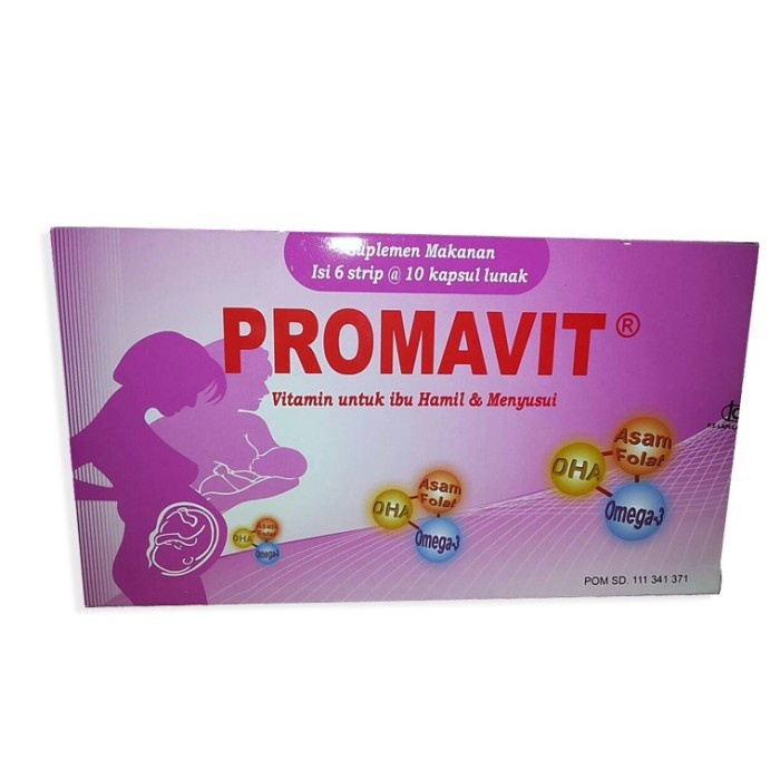 Jual Ibu Hamil - Promavit Box 60 Kapsul Lunak Vitamin Untuk Ibu Hamil ...