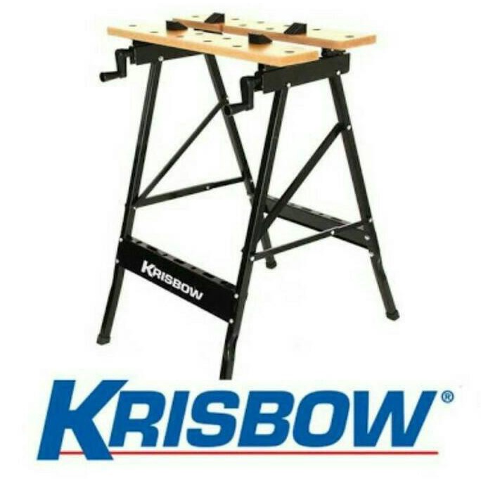 Jual Work Bench Portable Krisbow / Meja Kerja Gergaji Potong Kayu ...